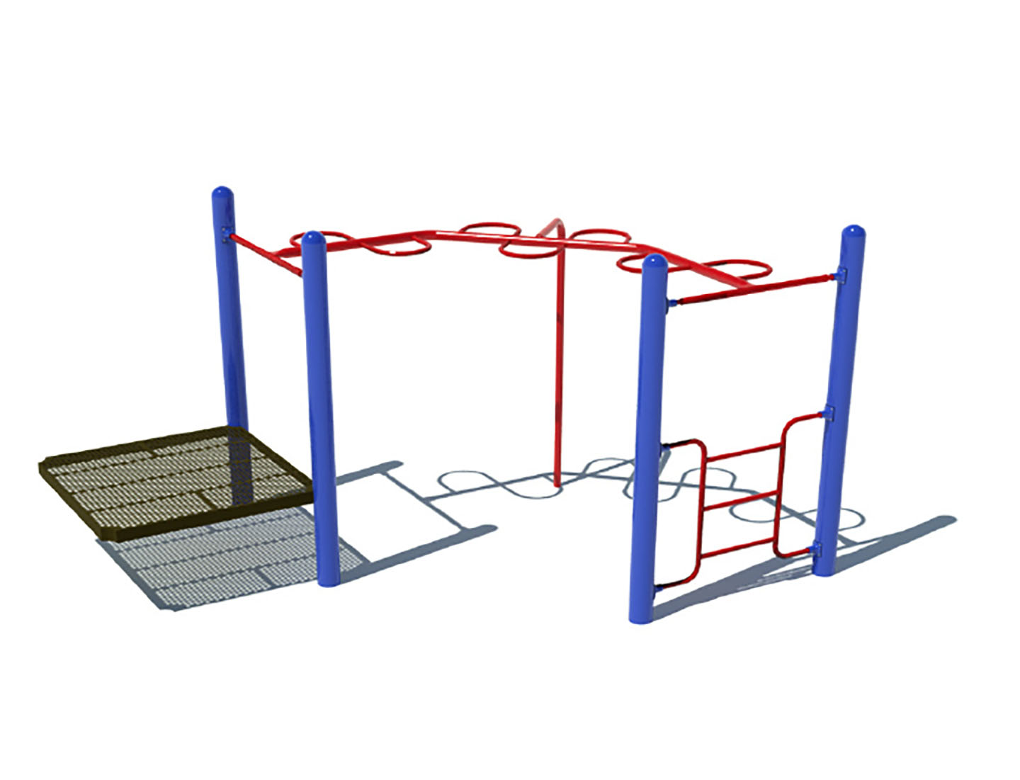 Rung Overhead Ladder