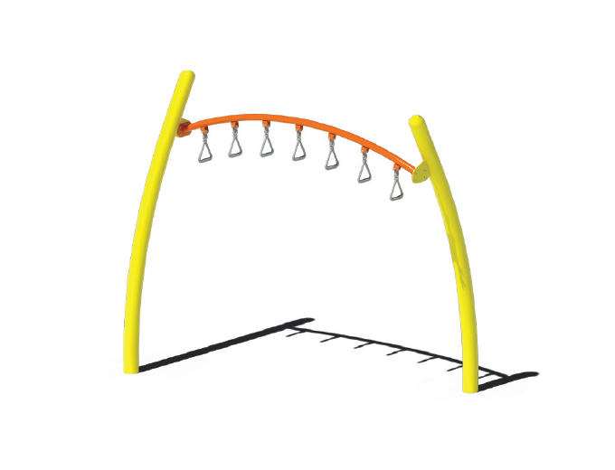 Arched Trapeze Overhead Bars