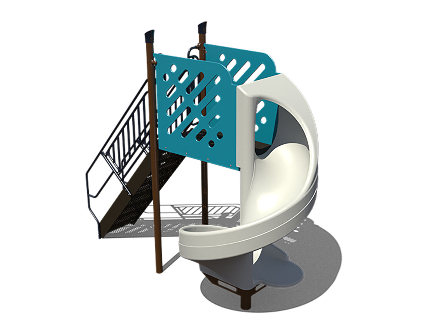Open Spiral Slide