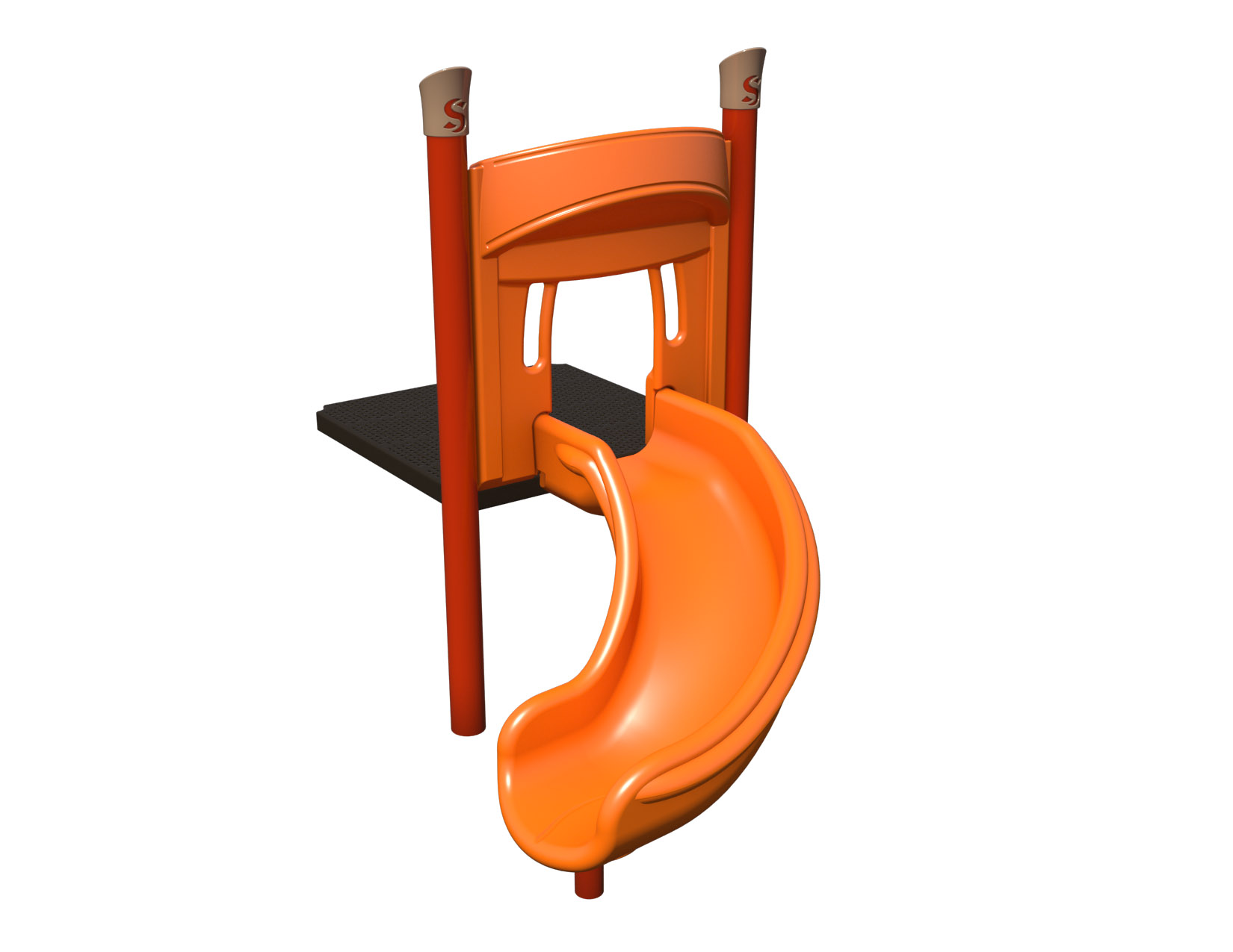 90 Degree Curve Chute Slide