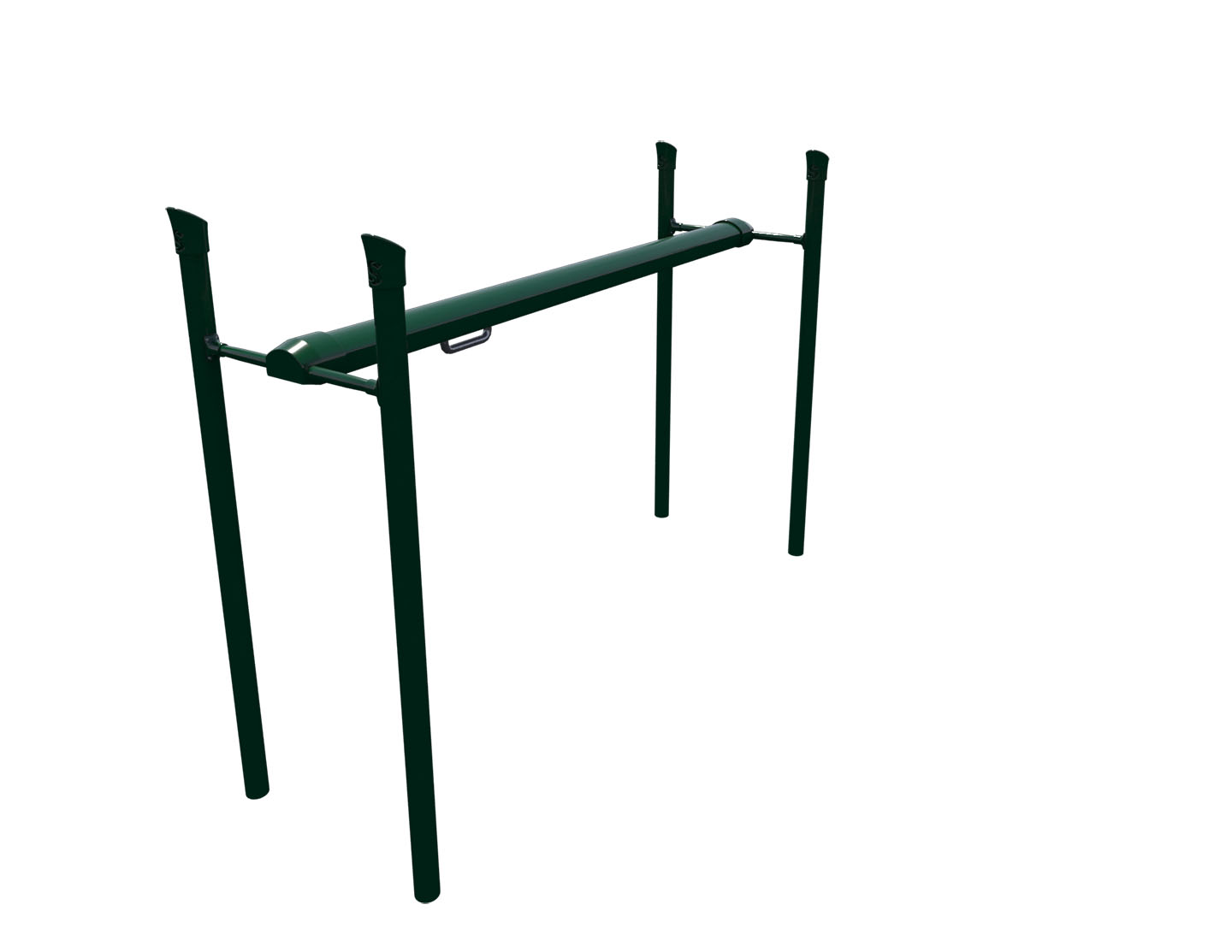 Freestanding Track Glide Overhead Ladder