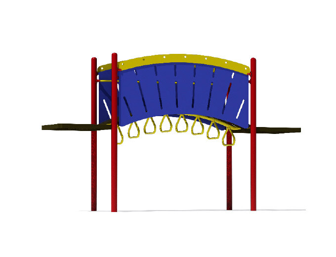 Arch Bridge with Tri-Rung Overhead Ladder