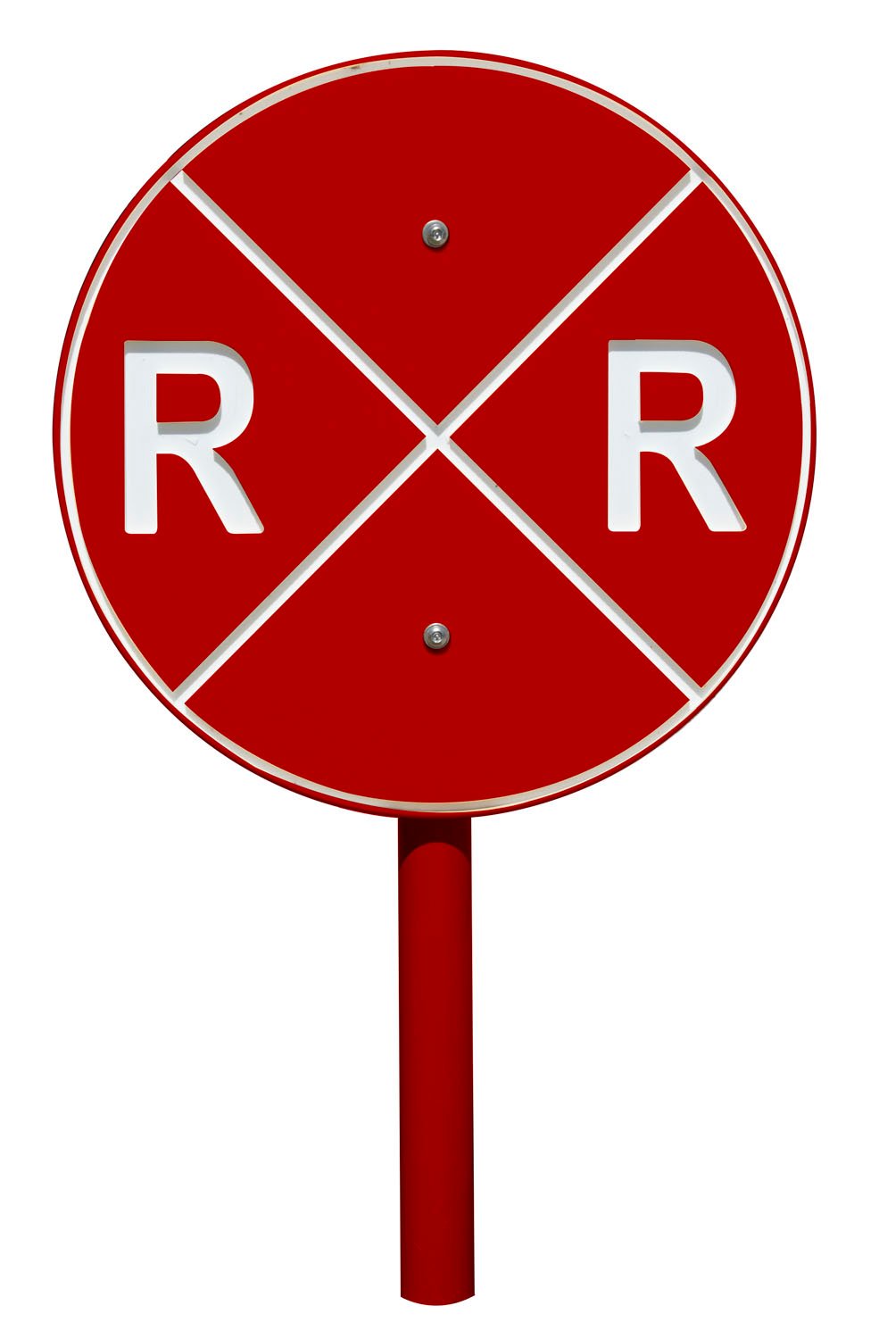 Railroad Crossing Trike Track Sign