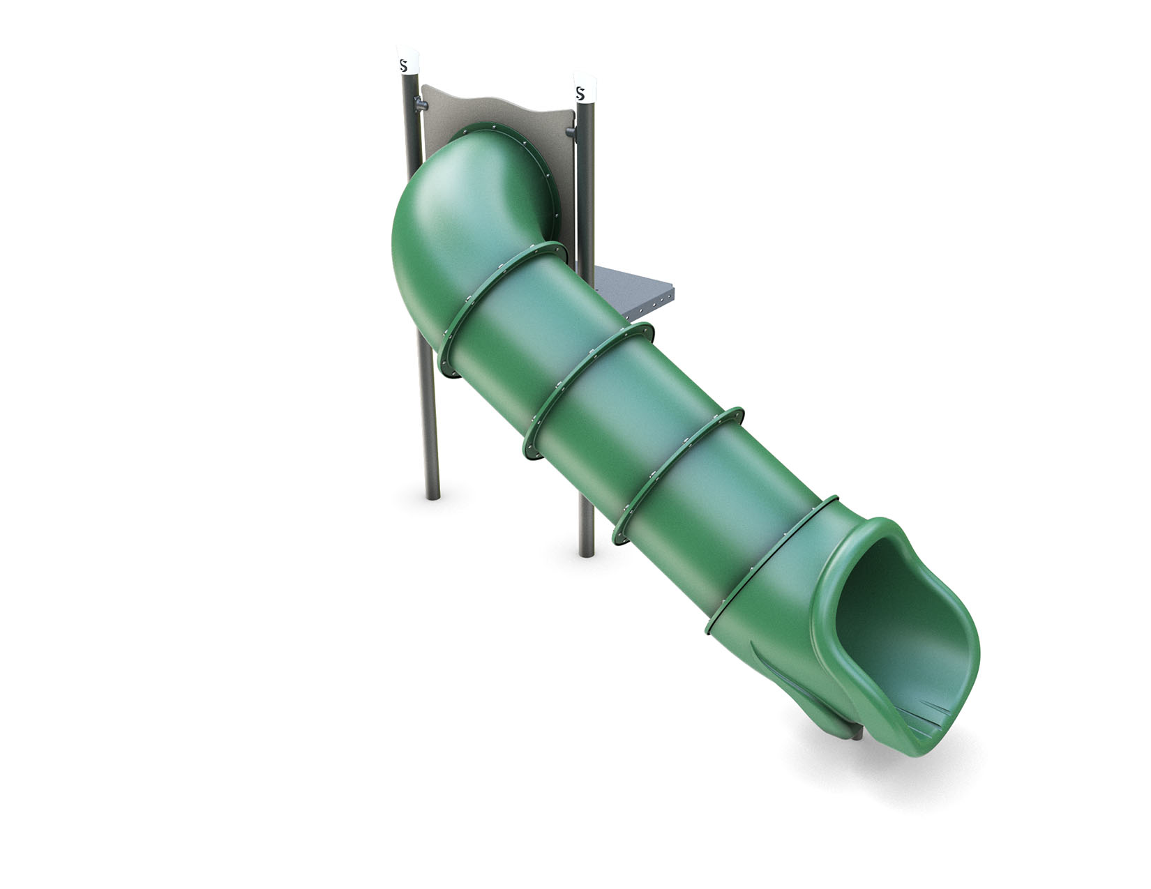 90 Degree Turn Tube Slide