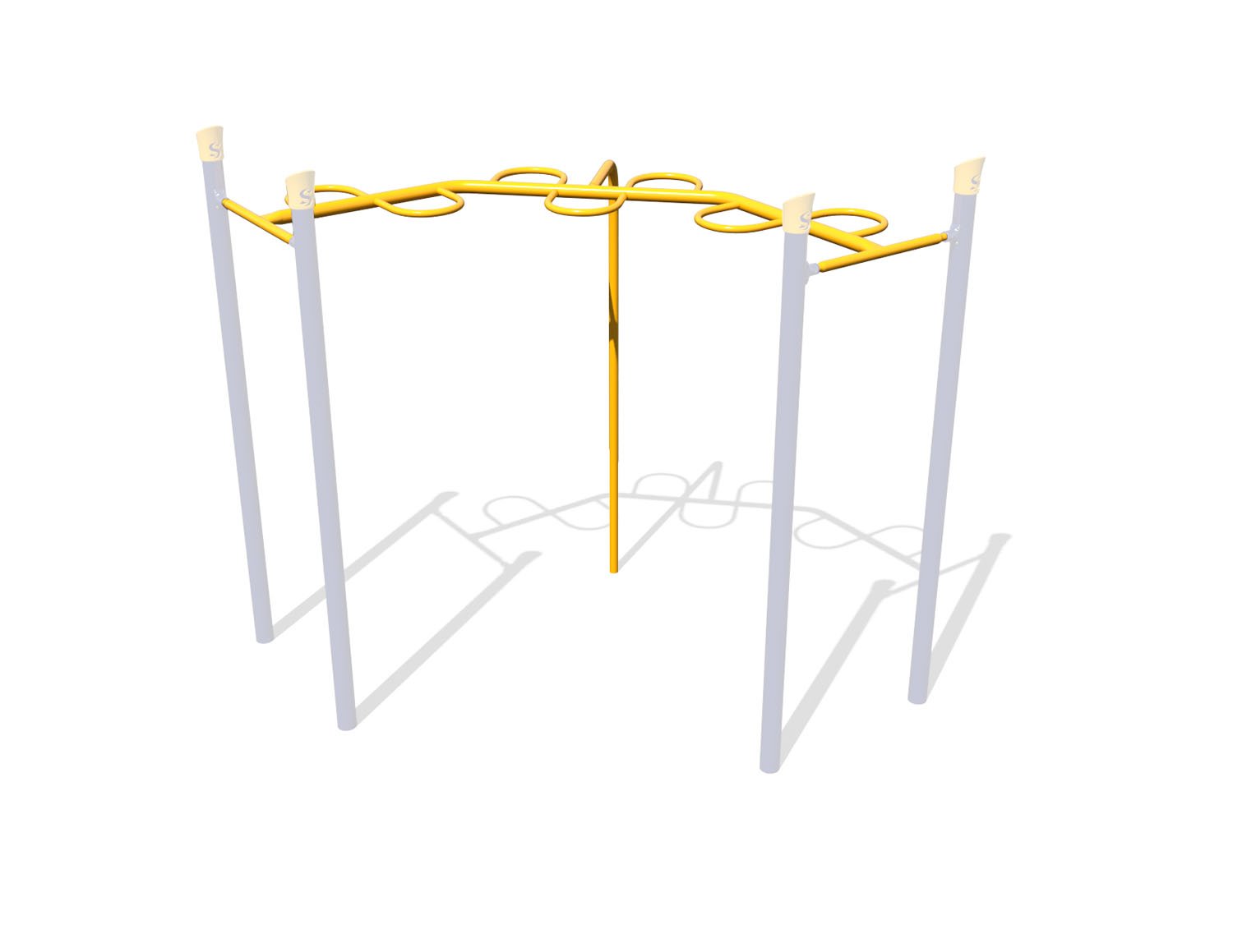 Loop Rung Overhead Ladder