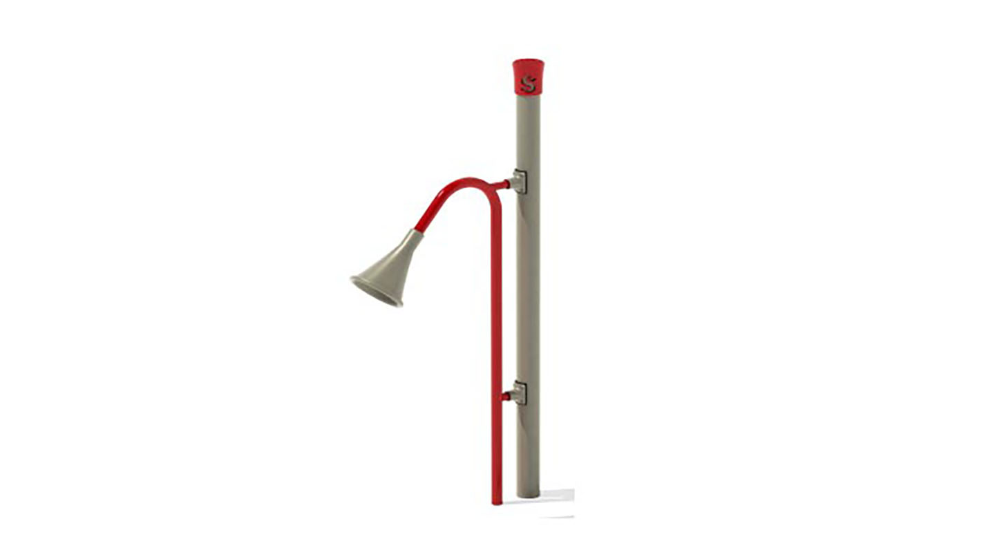 Talk Tube with 3.5" Post