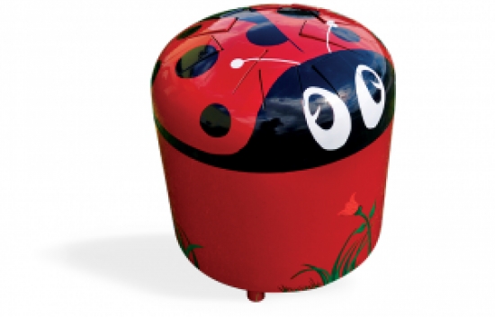 Lady Bug Drum Outdoor Instrument